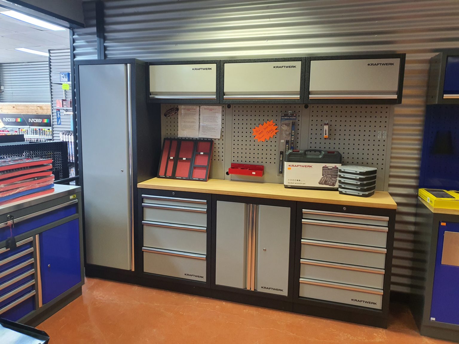 Mobilier d’atelier 3 éléments MOBILIO KRAFTWERK | Oil Shop Gilly